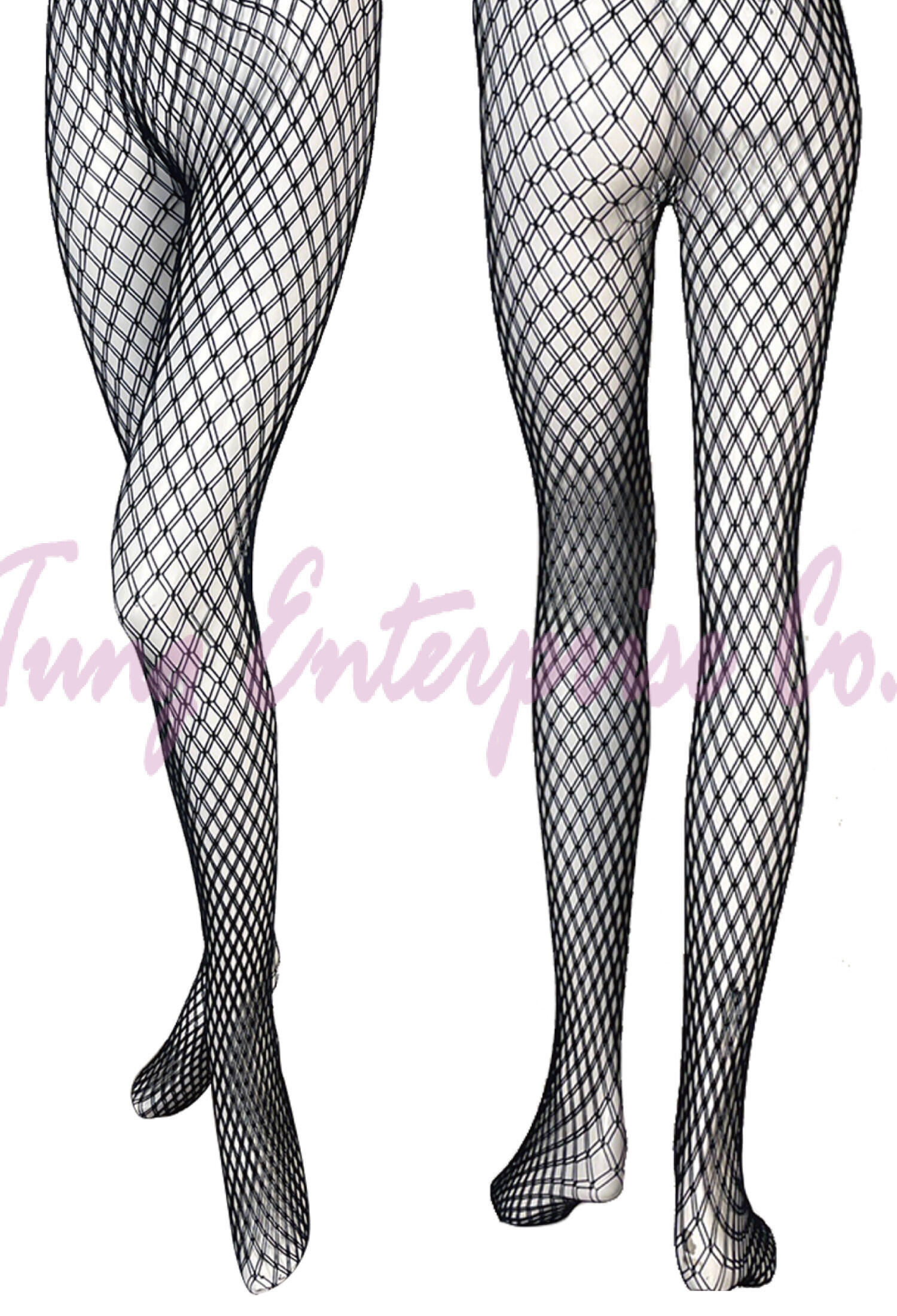 Double Fishnet Sheer Pantyhose - Tung Tung
